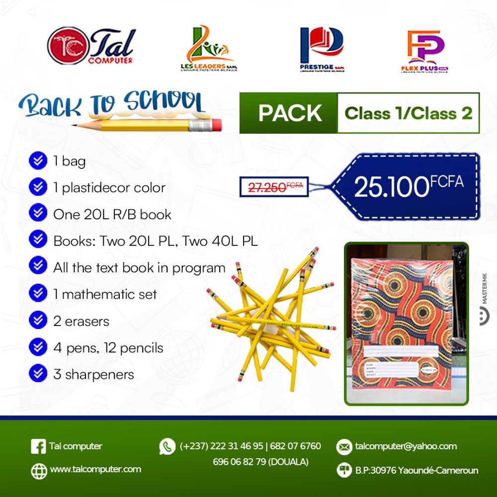 PACK CLASS1/CLASS2 - Tal Computer